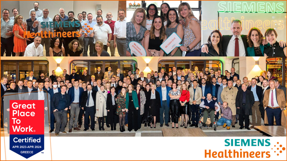 Η Siemens Healthineers Ελλάδος πιστοποιήθηκε για το εργασιακό της ...